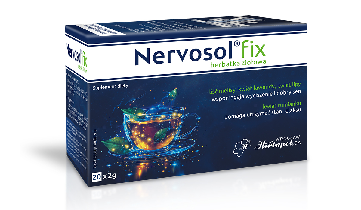 Nervosol fix - herbatka ziołowa, suplement diety, Układ nerwowy ...